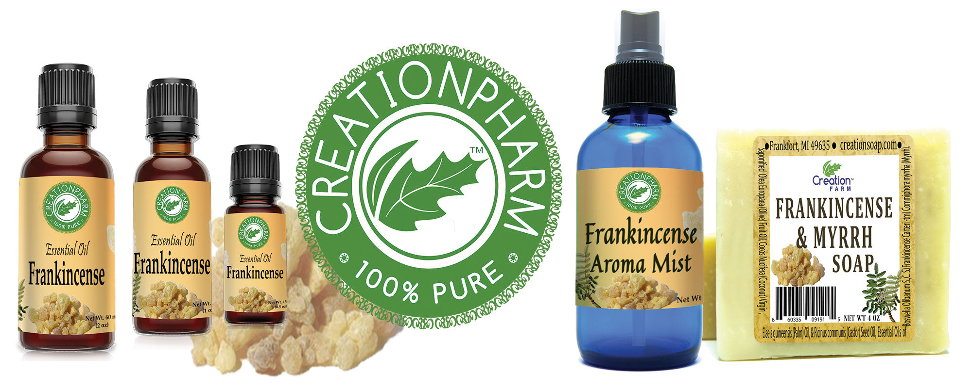 Creation Farm Essential Oils and Aromatherapy Skin Care | Creation Pharm